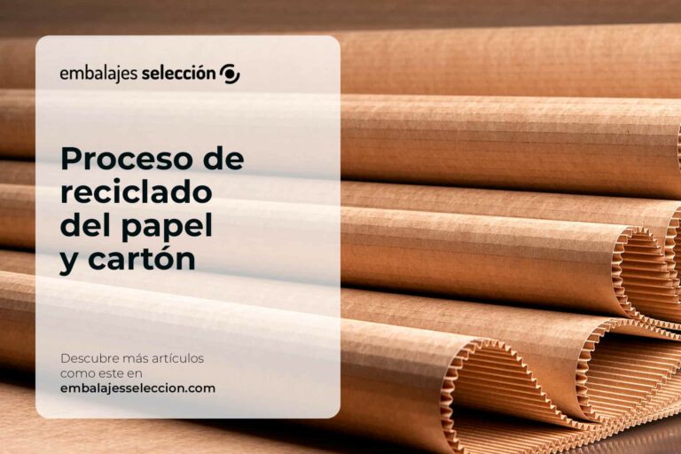 Proceso de reciclado del papel y cartón - Embalajes Selección